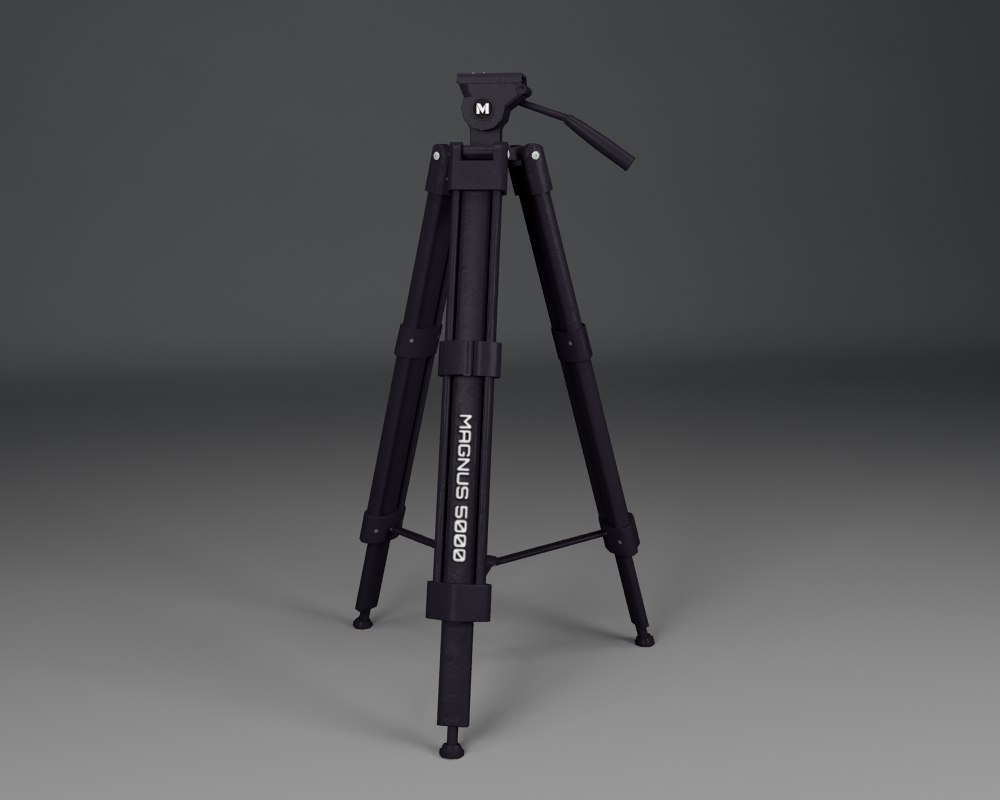 Tripod stand 3D model - TurboSquid 1493711