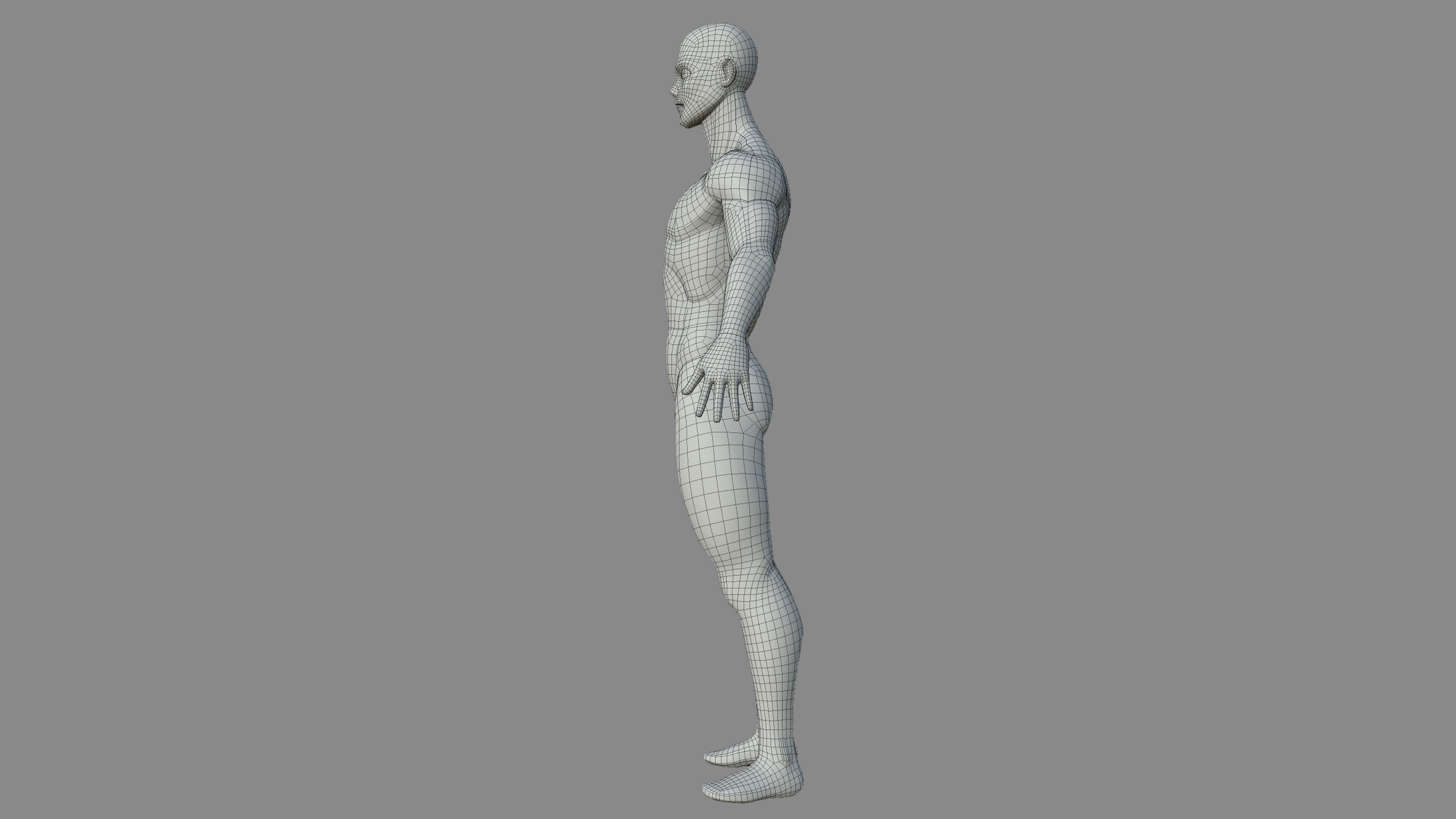 3D character male body base model - TurboSquid 1493749