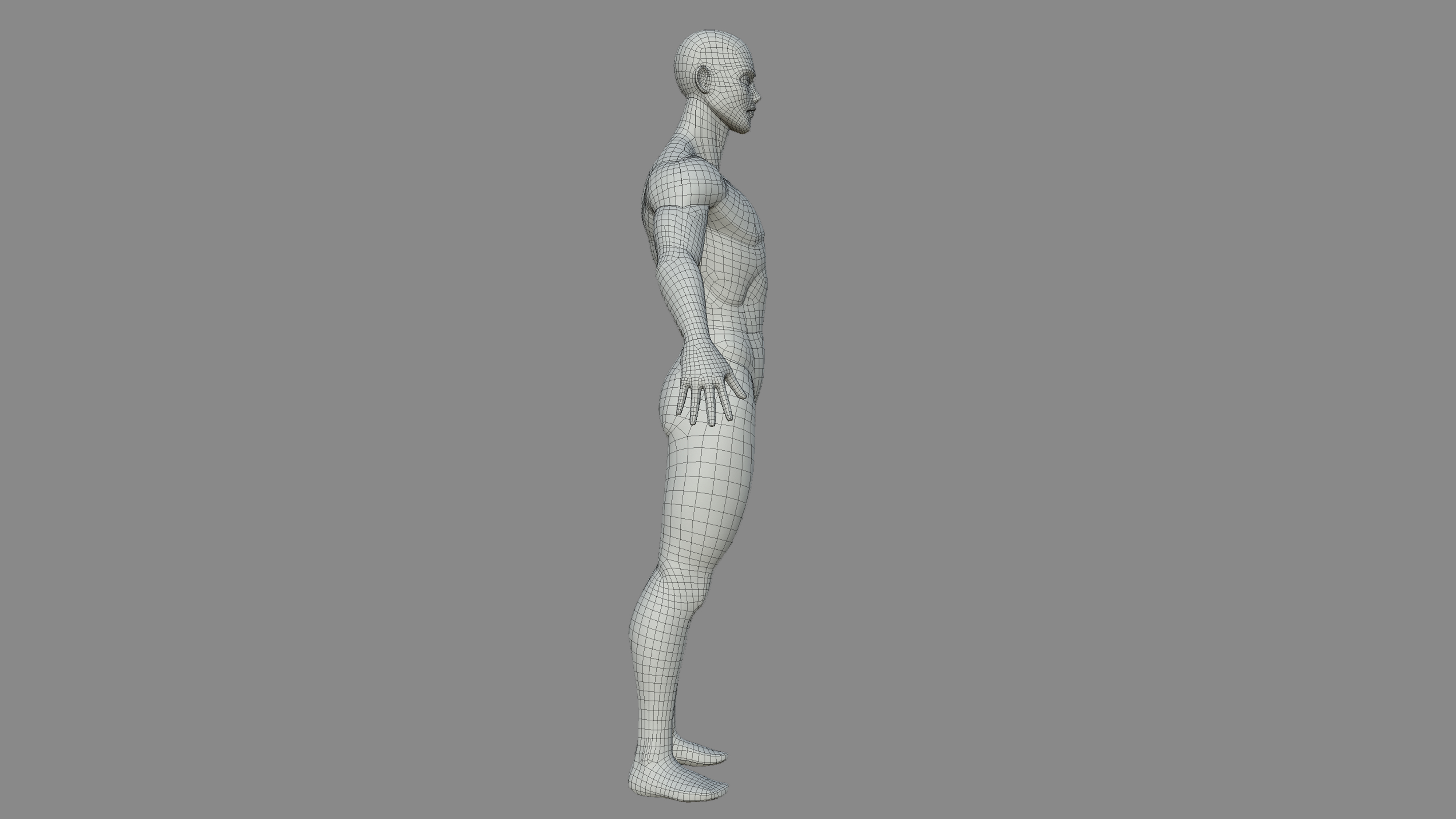3D character male body base model - TurboSquid 1493749