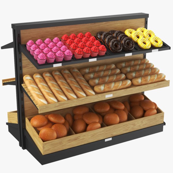 Bakery Display 3D Models for Download | TurboSquid