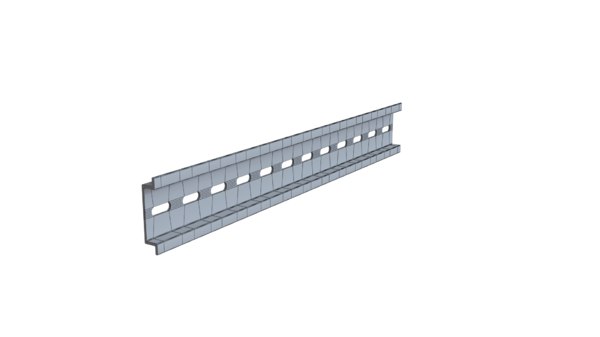 Free din rail 3D model - TurboSquid 1493979