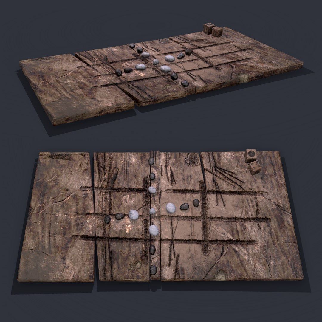 3D medieval board - TurboSquid 1494021