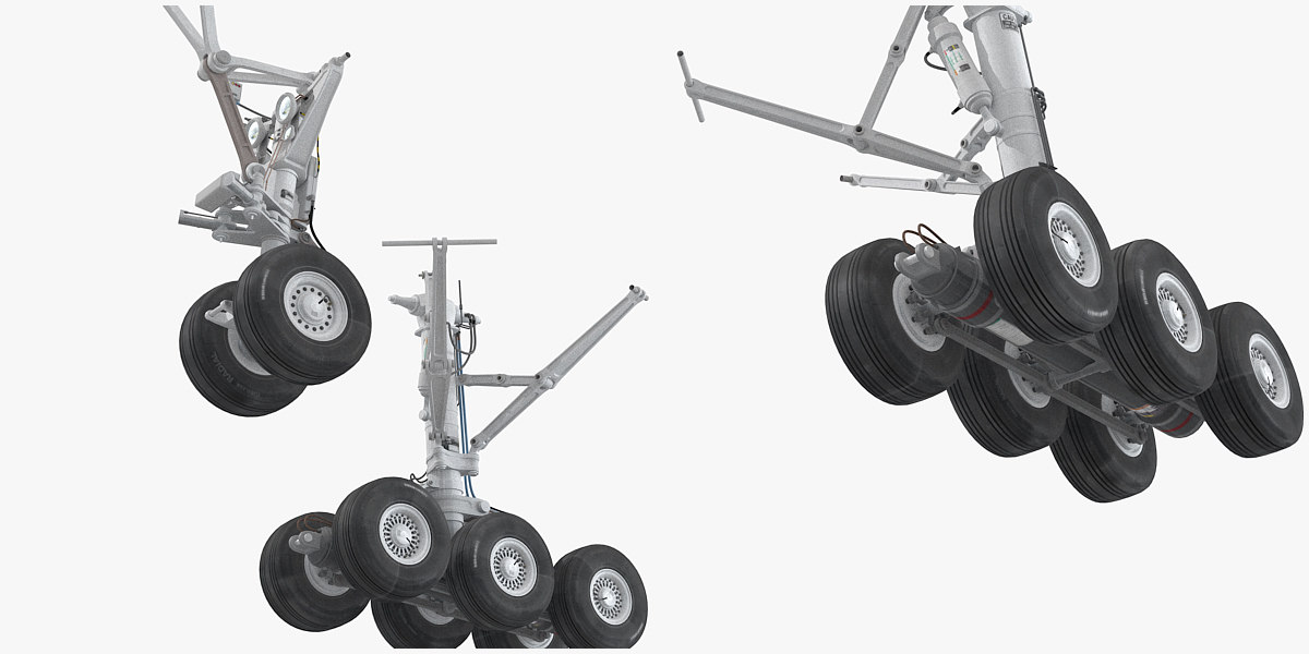 Boeing 777X Landing Gear Model 3D - TurboSquid 1494129