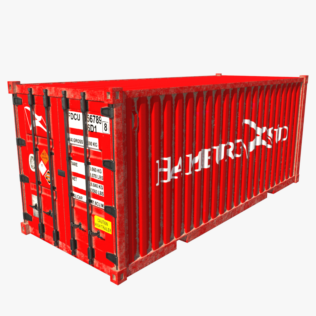 3D shipping container sud model - TurboSquid 1494224