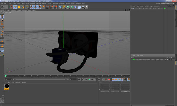 3D cooler master masterliquid pro model - TurboSquid 1494454