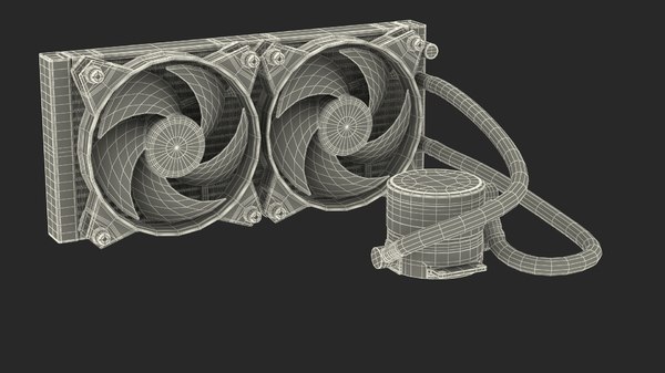 3D cooler master masterliquid pro model - TurboSquid 1494454