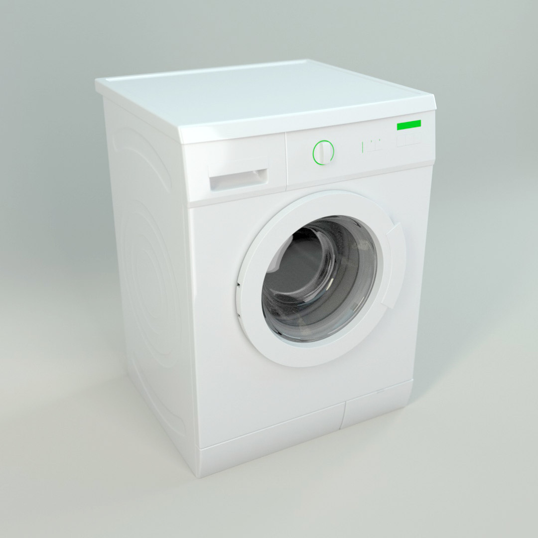 3D washing machine - TurboSquid 1494544