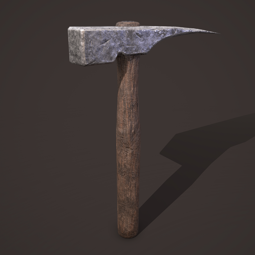 3D medieval hammer - TurboSquid 1494412