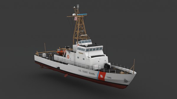Uscgc coast guard 3D model - TurboSquid 1423639