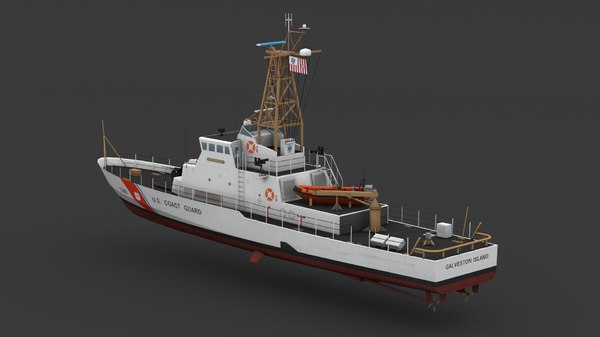 Uscgc coast guard 3D model - TurboSquid 1423639