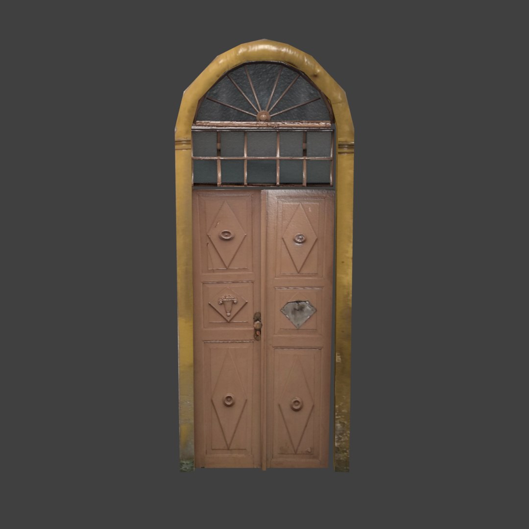 Old door model - TurboSquid 1494802