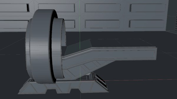 3D sci fi medical scanner - TurboSquid 1494865