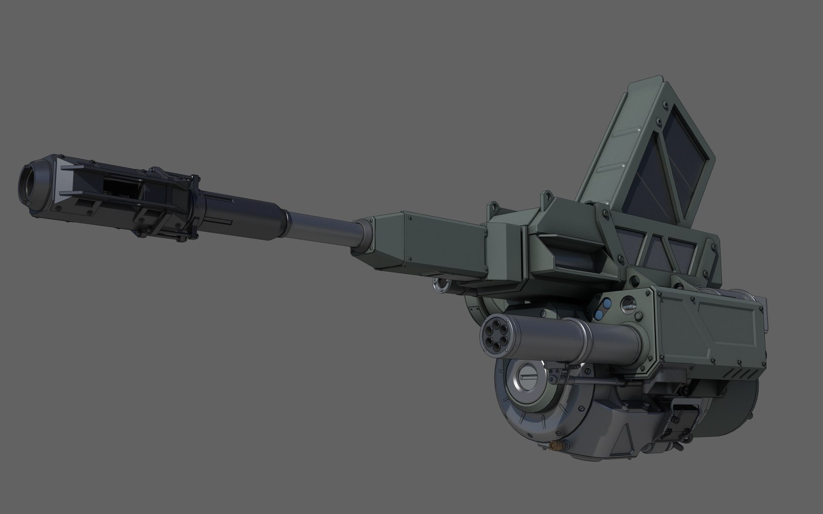 3D weapon mech - TurboSquid 1495029