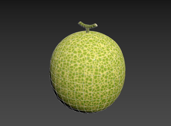 3D melon cartoon - TurboSquid 1495116