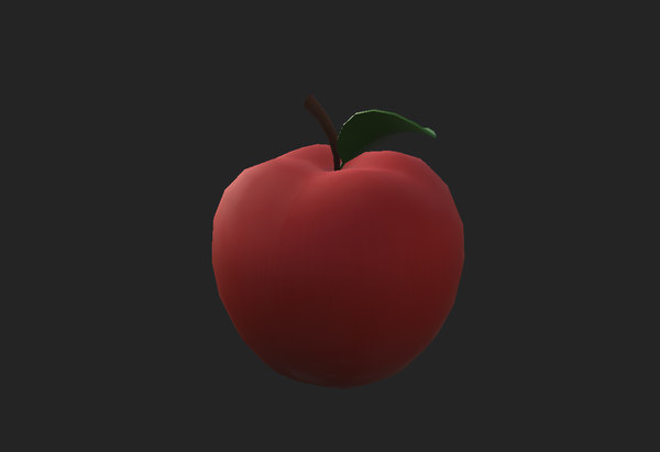 Free apple cartoon 3D - TurboSquid 1495154