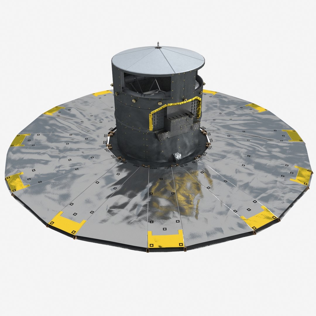 3D model gaia space observatory - TurboSquid 1495292
