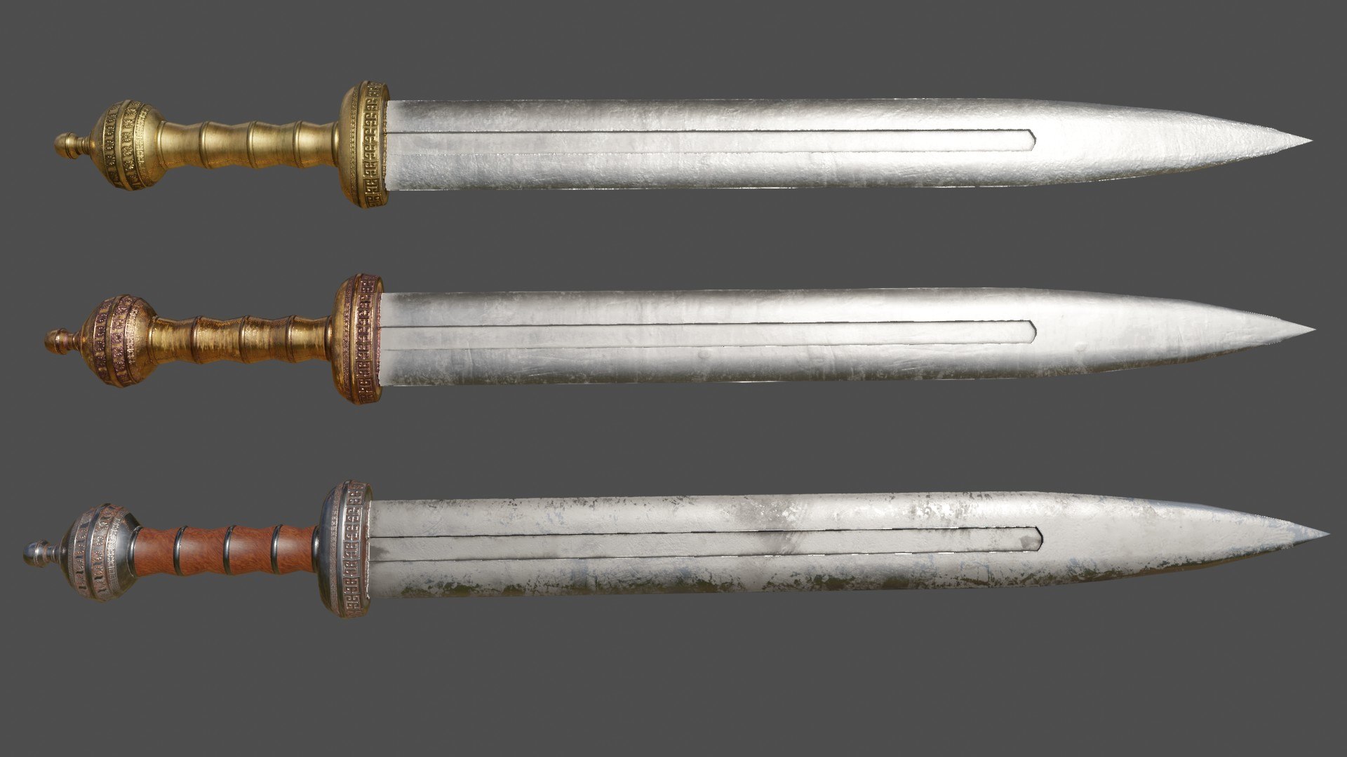 3D model roman weapon - TurboSquid 1488487