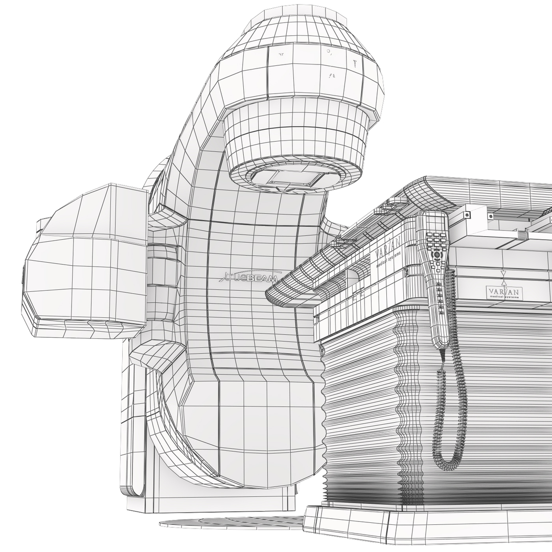 3D varian truebeam radiotherapy model - TurboSquid 1495337