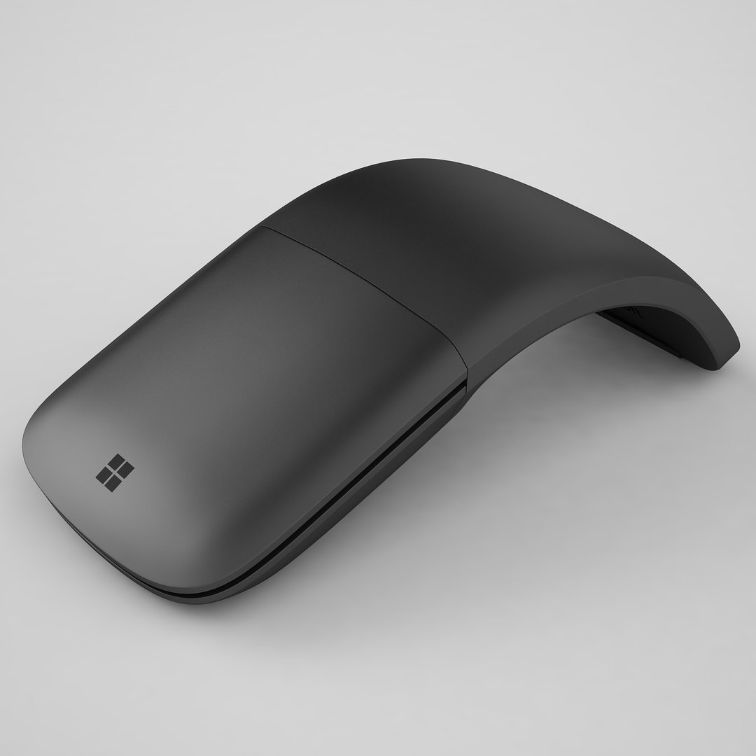 3D microsoft arc mouse - TurboSquid 1495374