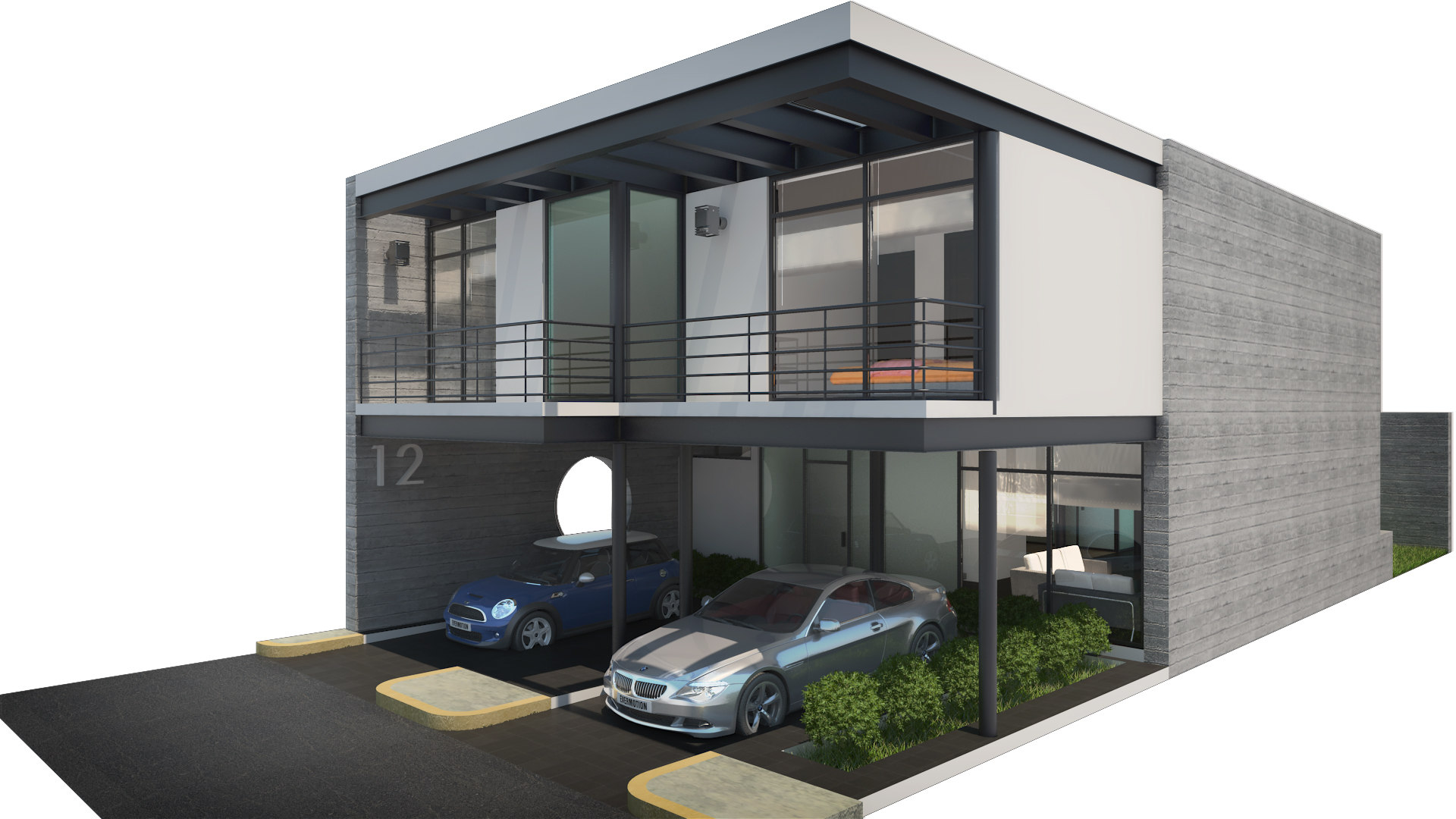 modelo 3d MAYAHUEL 01 por DOCE INGENIEROS ARQUITECTOS - AUTODESK REVIT ...