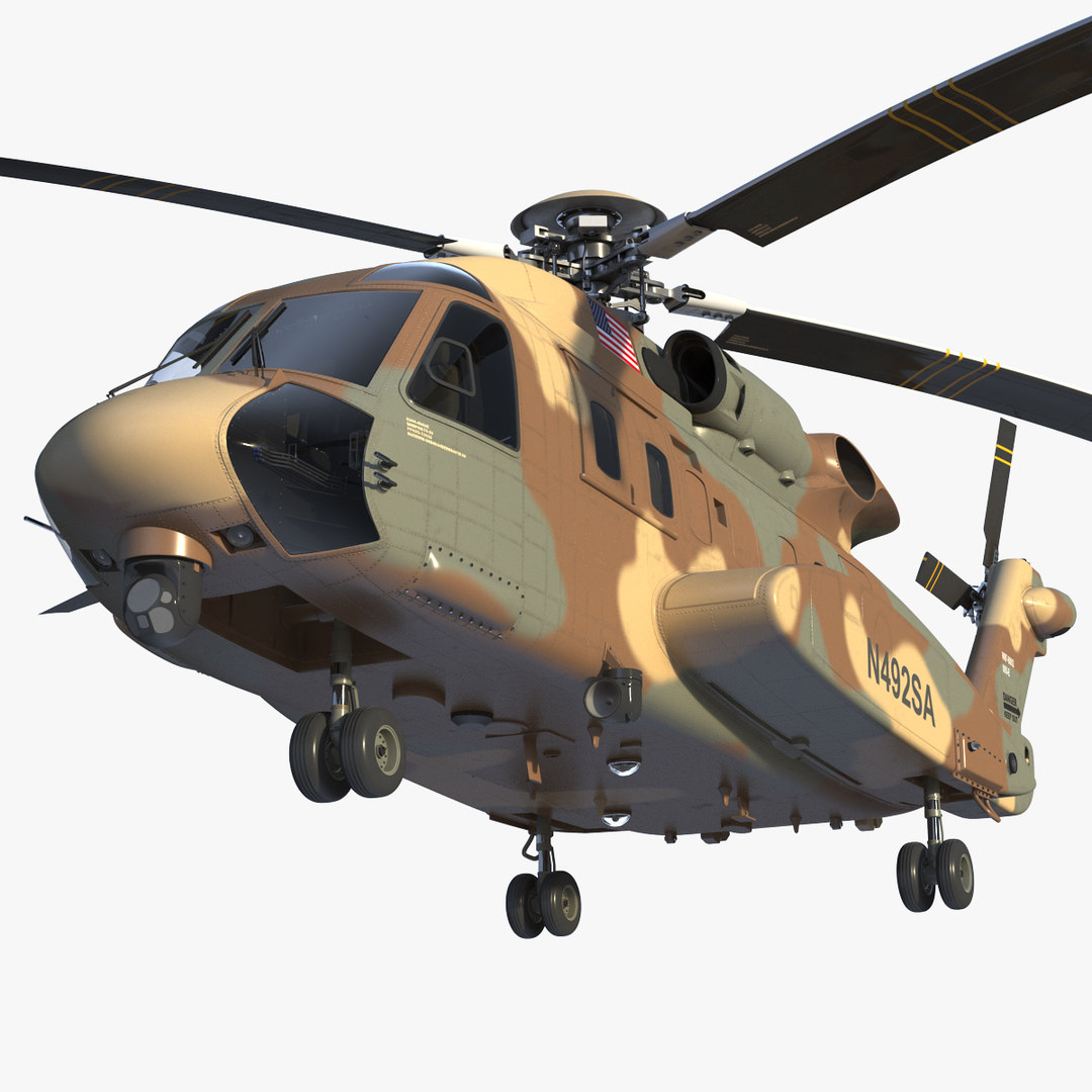 Sikorsky h-92 superhawk 3D model - TurboSquid 1495682