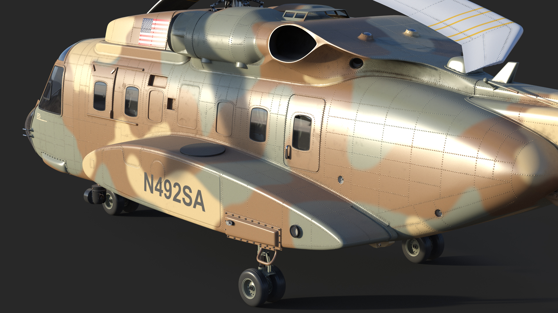 Sikorsky H-92 Superhawk Modelo 3D - TurboSquid 1495682