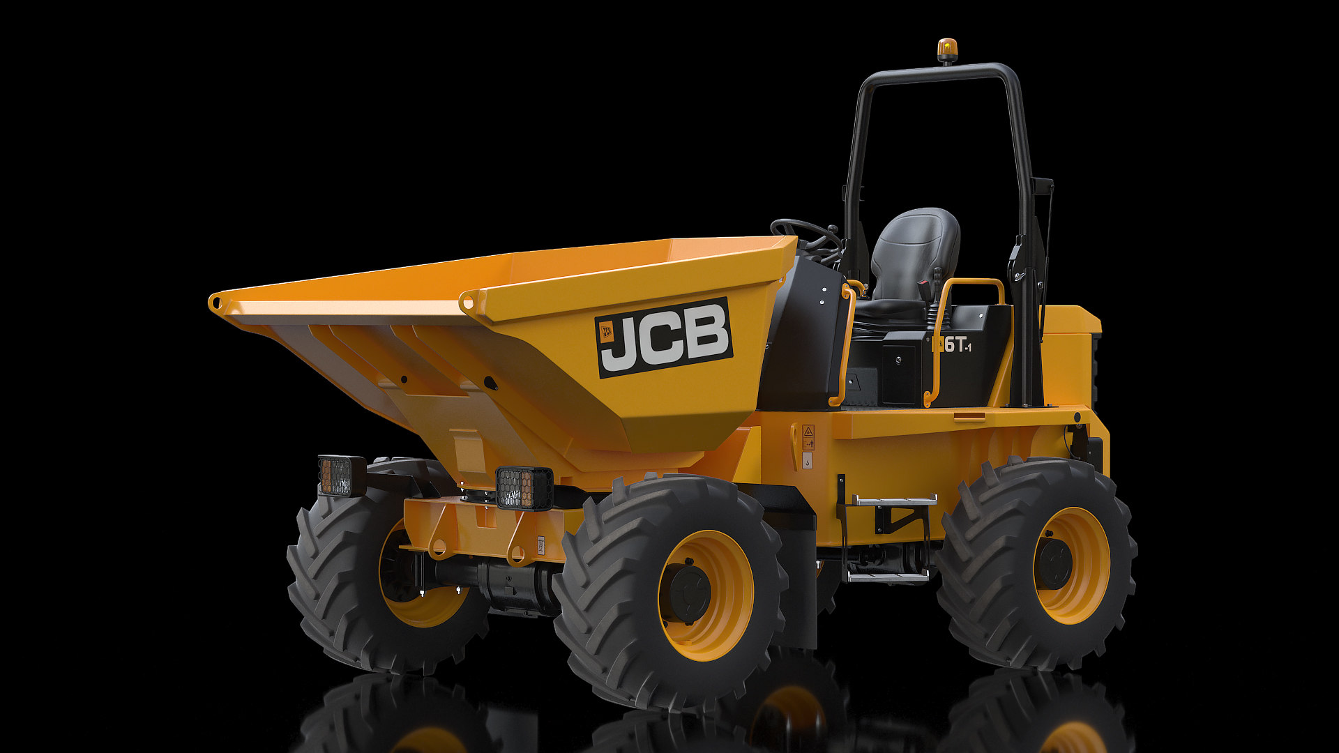 6t-1 site dumper dump truck 3D model - TurboSquid 1495643