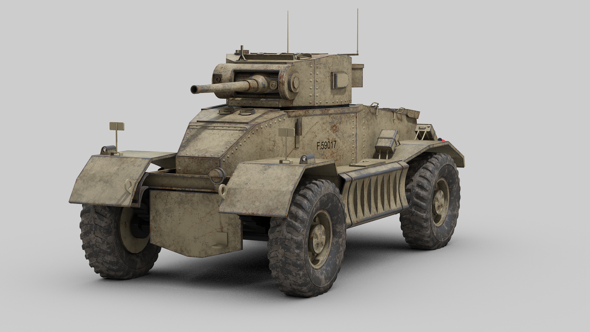 Ww2 aec mk1 armored car 3D model - TurboSquid 1495706
