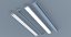 3D model fluorescent ceiling lights - TurboSquid 1495747