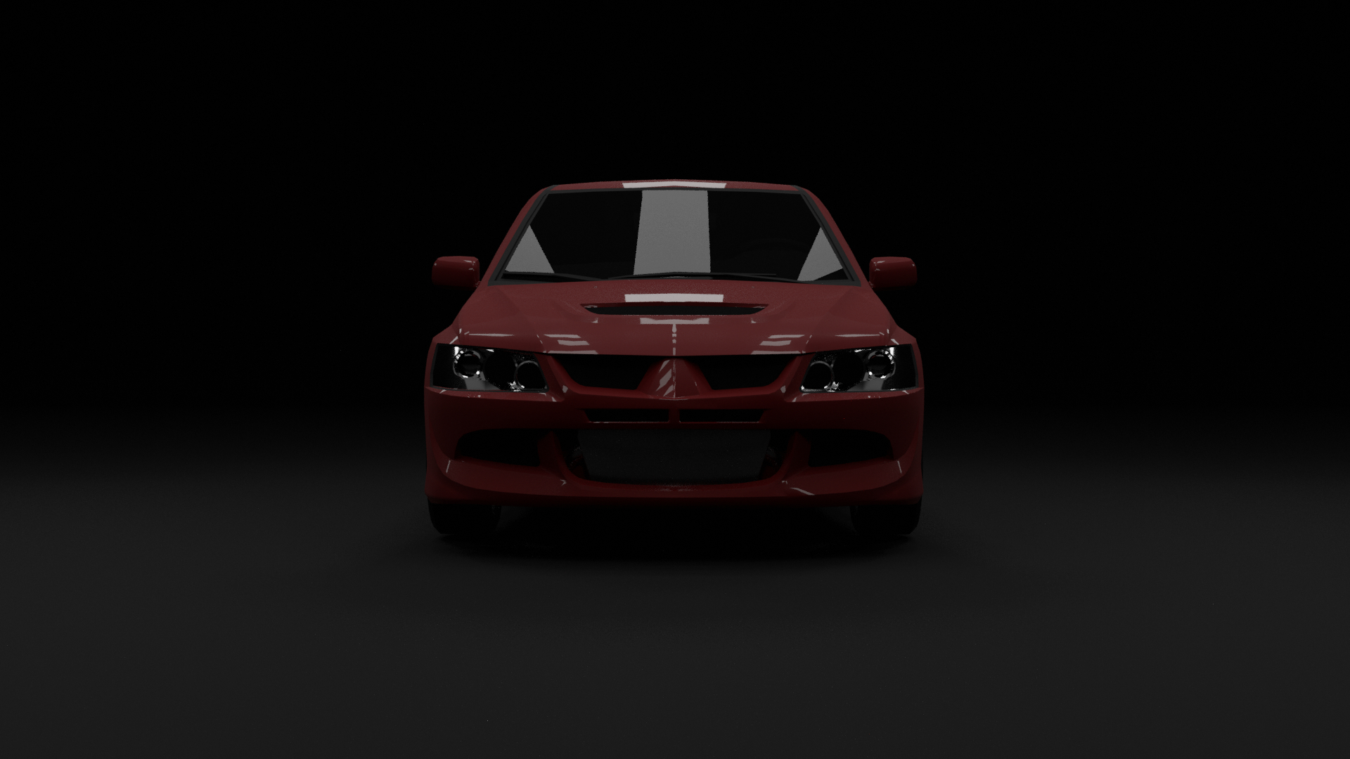 Low-poly mitsubishi lancer 8 3D model - TurboSquid 1495855