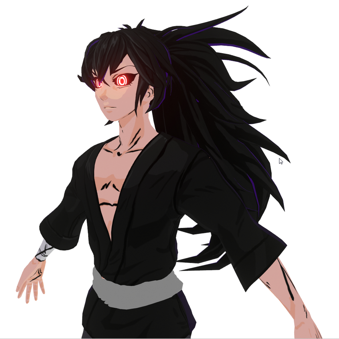 3D anime ninja character - TurboSquid 1480683