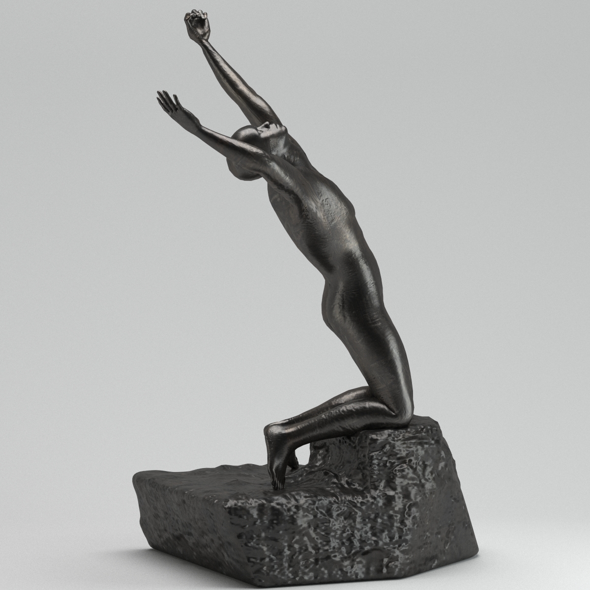 Auguste Rodin Der verlorene Sohn 3D-Modell - TurboSquid 1496132