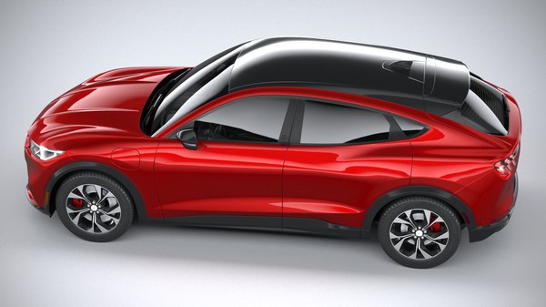 3D mustang mach-e 2021 - TurboSquid 1494091