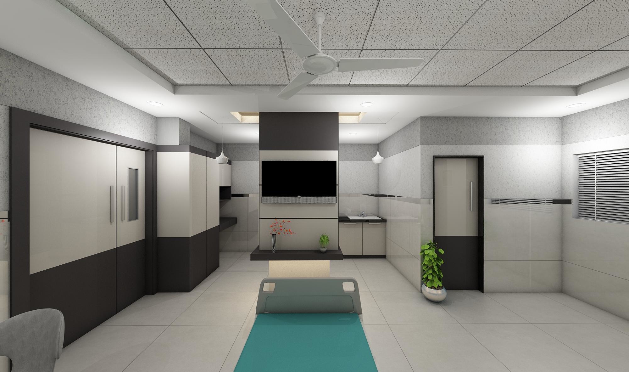 3D hospital design - TurboSquid 1496261