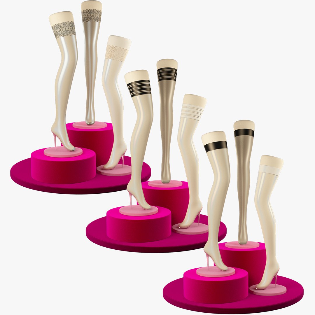3D stockings mannequin s model - TurboSquid 1496392
