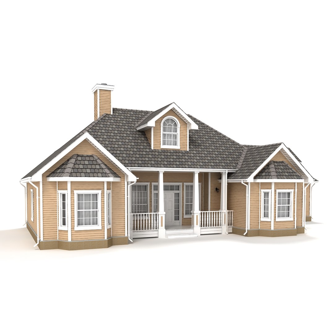 3d story cottage 28 model