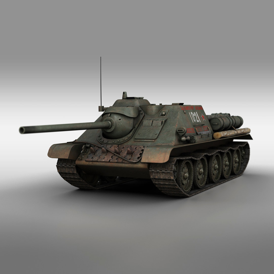 Su-85 - 1021 3D - TurboSquid 1496560