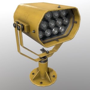 Flood Light 3D Models for Download | TurboSquid