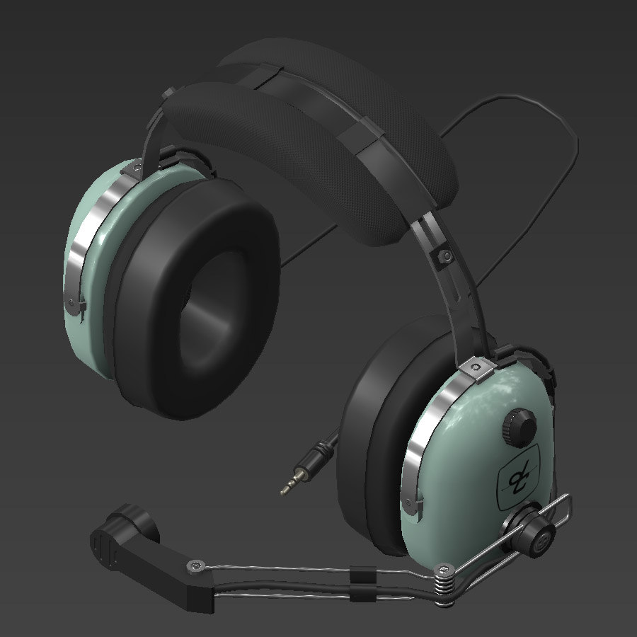 Headset 3D - TurboSquid 1496881