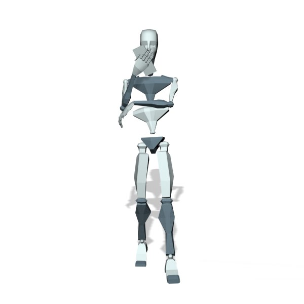 Motion Biovision walk looking people