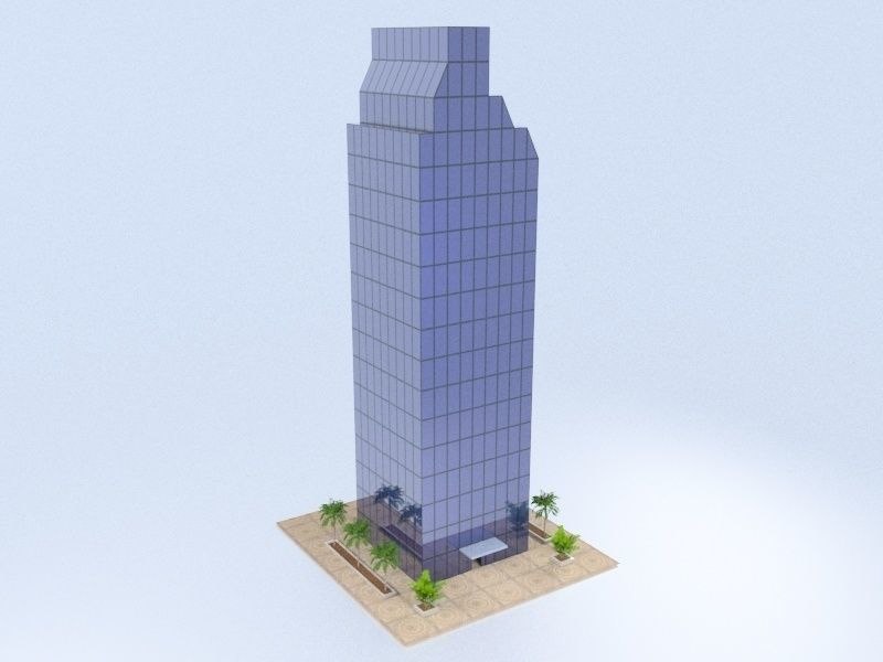3D skyscraper architecture building model - TurboSquid 1496923