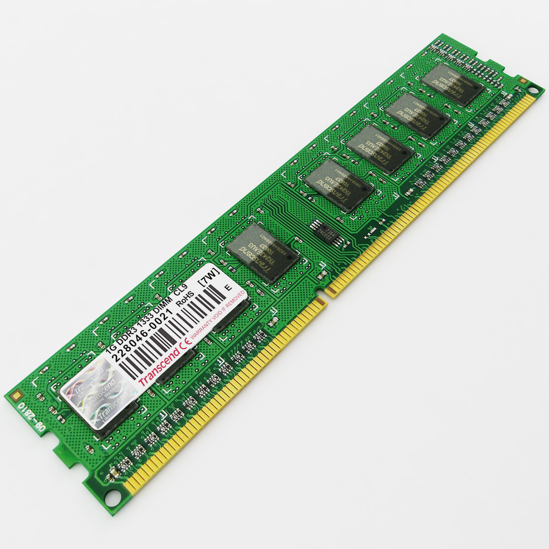 3D ddr3 ram model - TurboSquid 1496971