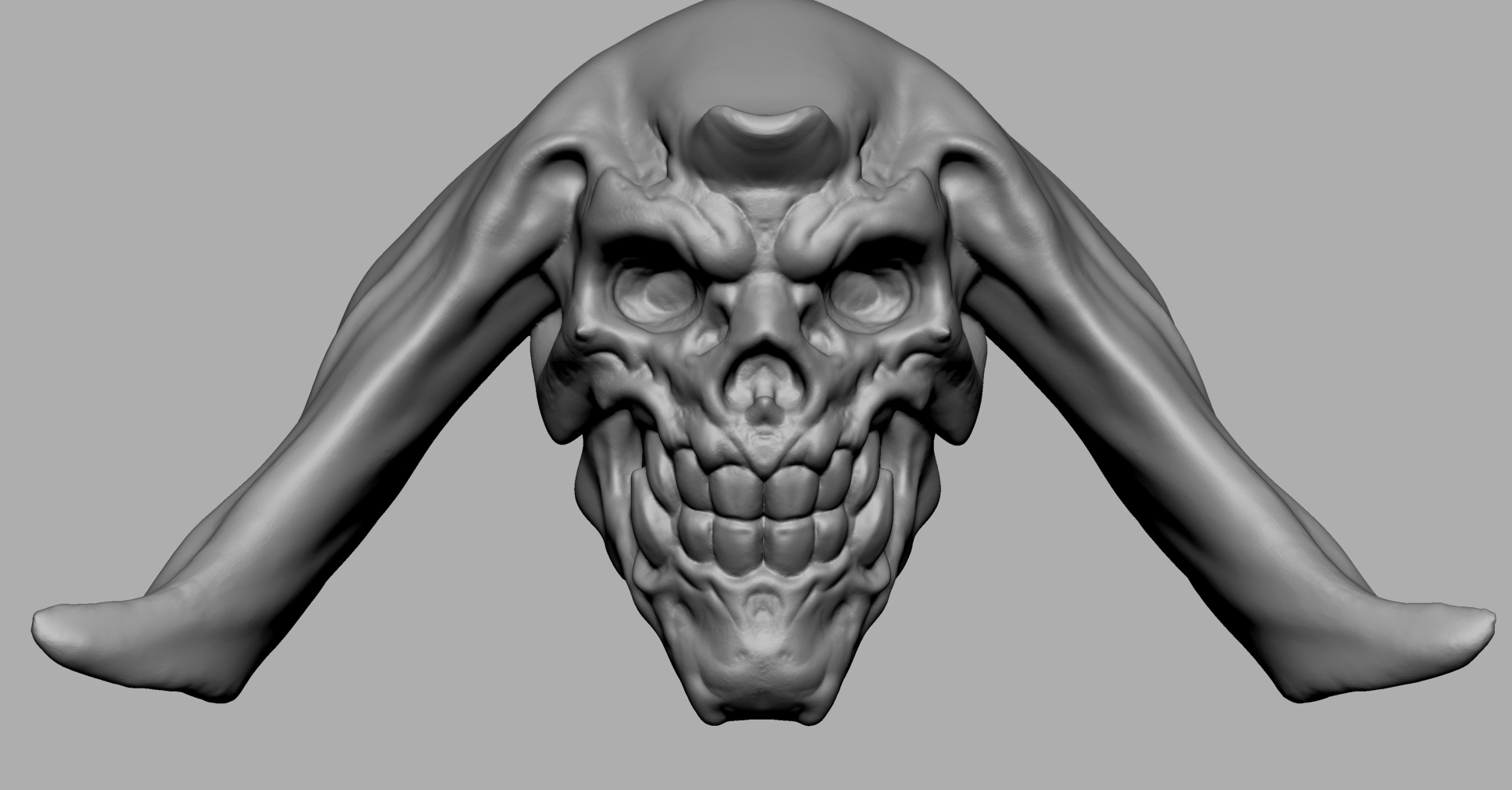 Stylized skull 3D model - TurboSquid 1497192