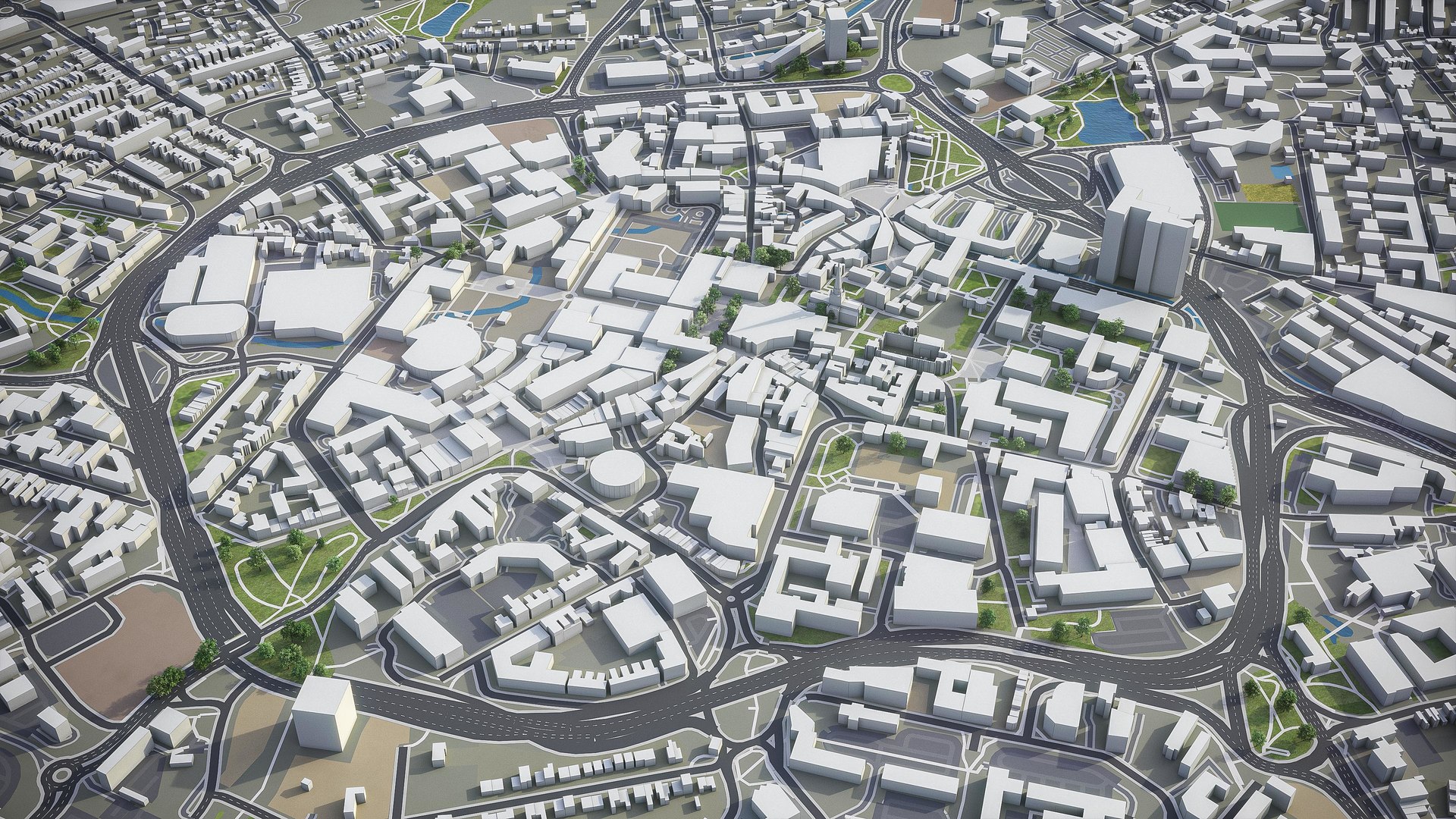 3D coventry surrounding - - TurboSquid 1497388