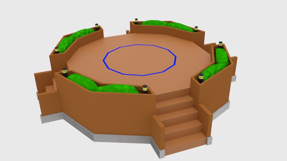 Platform 3D model - TurboSquid 1497427