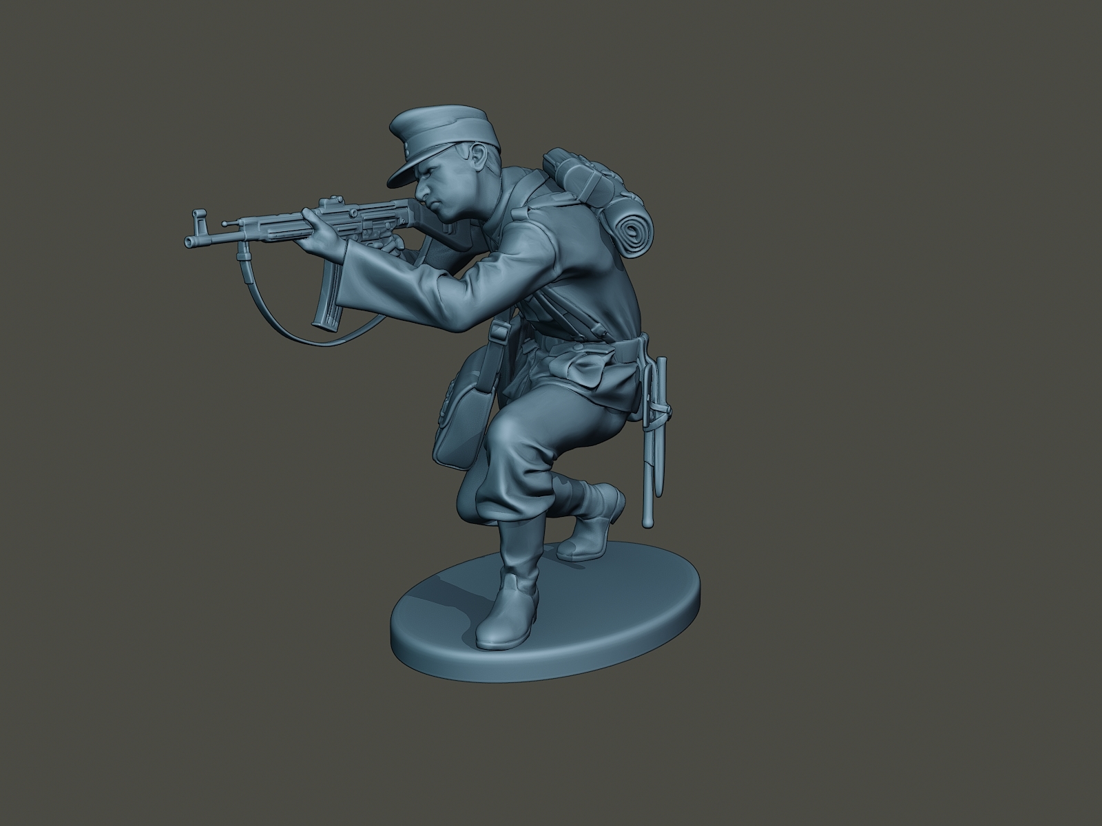 3D german soldier ww2 shoot model - TurboSquid 1497658