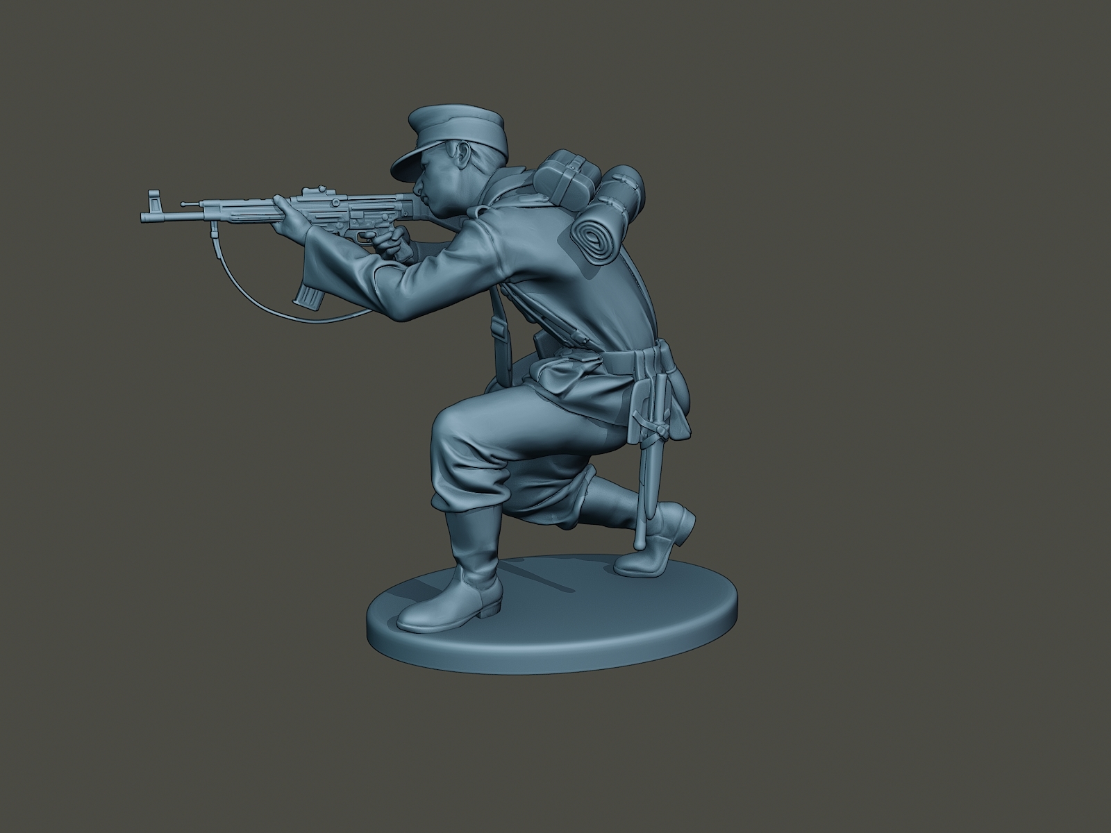 3D german soldier ww2 shoot model - TurboSquid 1497658