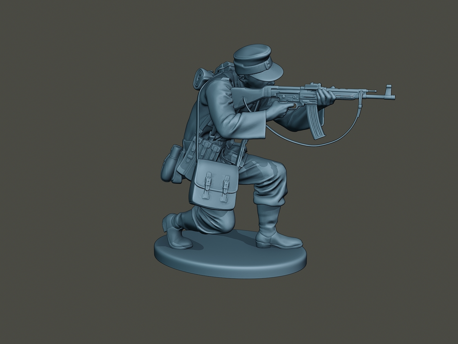 3D german soldier ww2 shoot model - TurboSquid 1497658