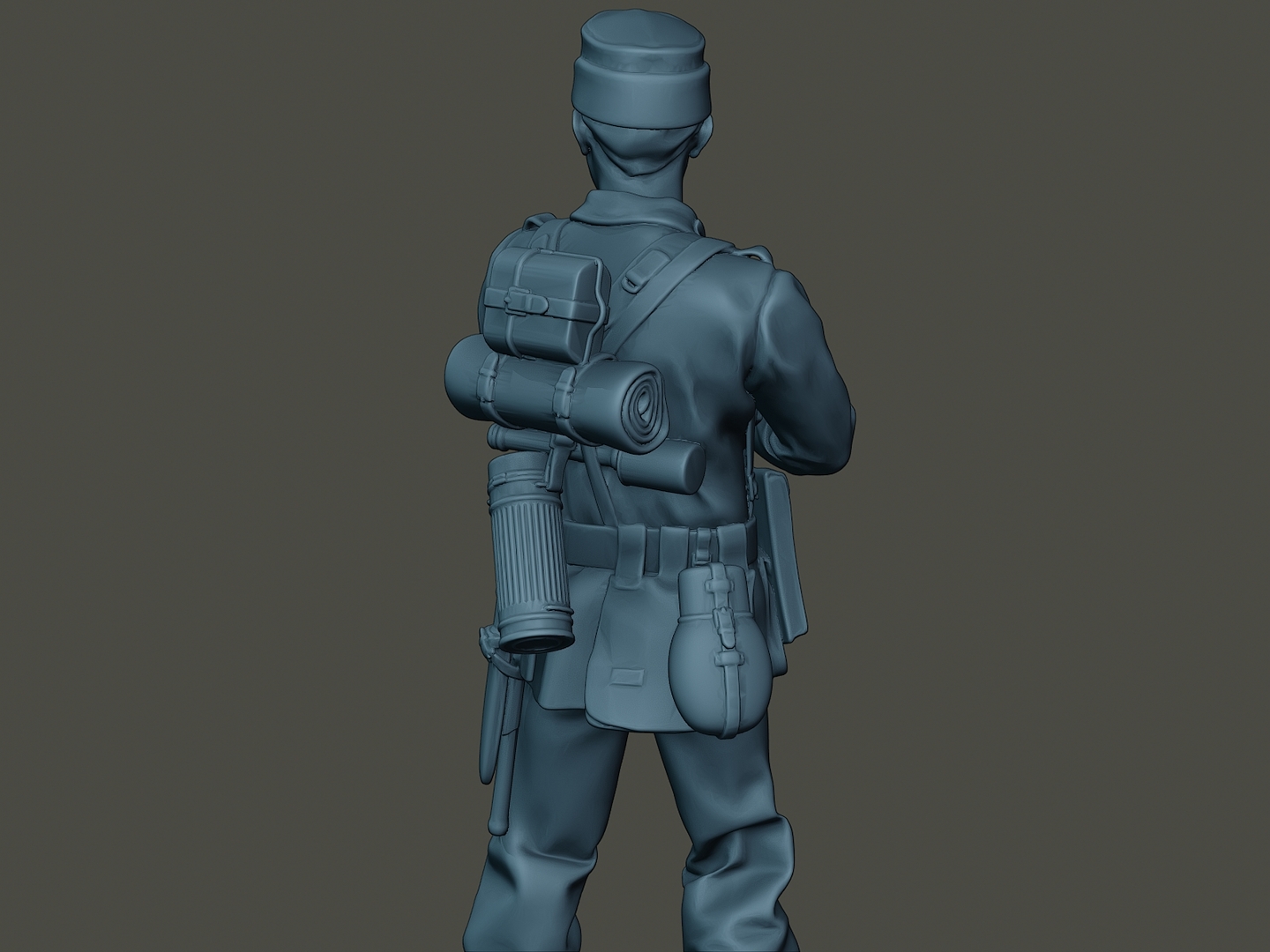 German soldier ww2 shoot 3D model - TurboSquid 1497662