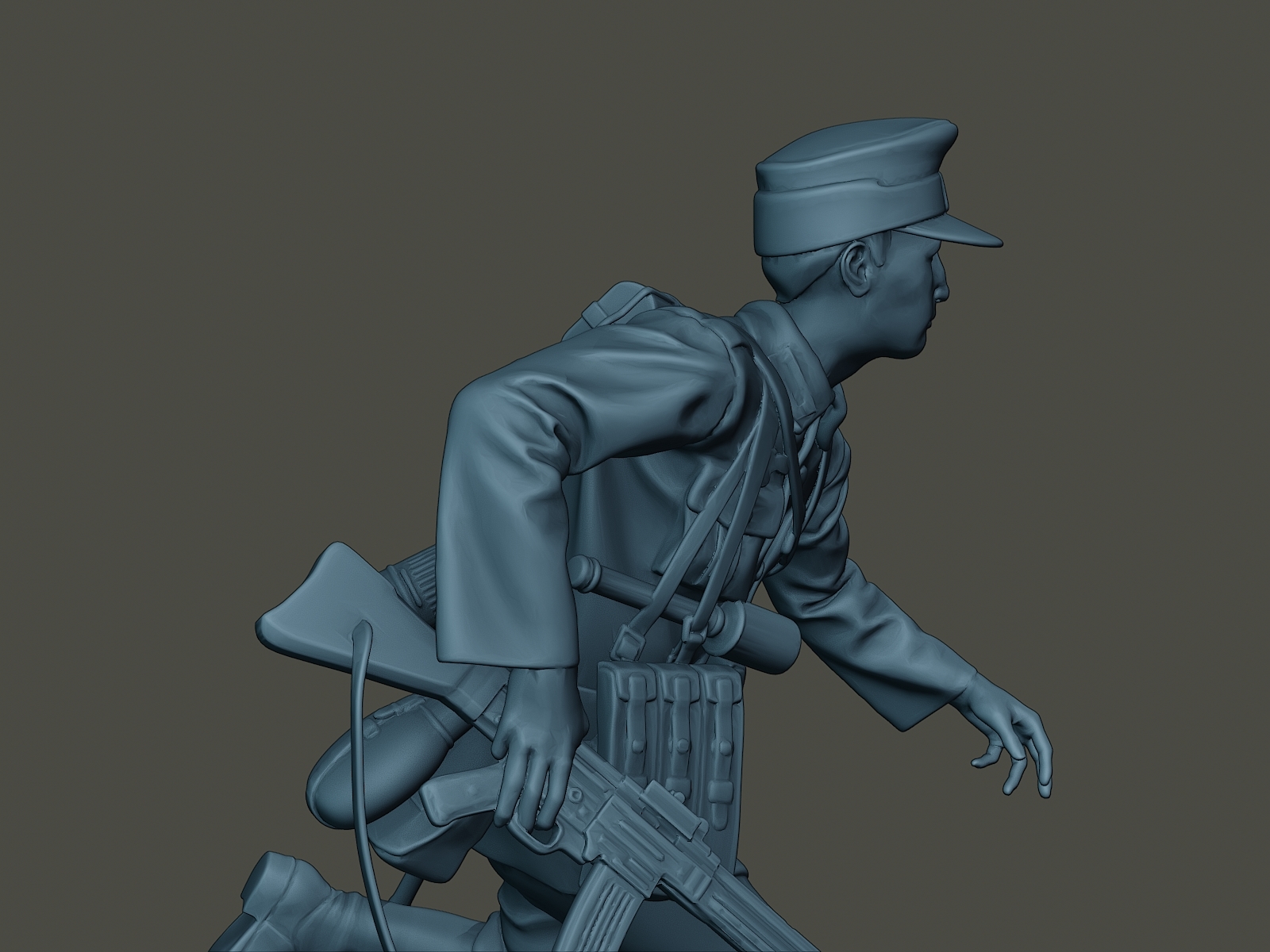 Deutscher Soldat ww2 laufen G3 3D-Modell - TurboSquid 1497655